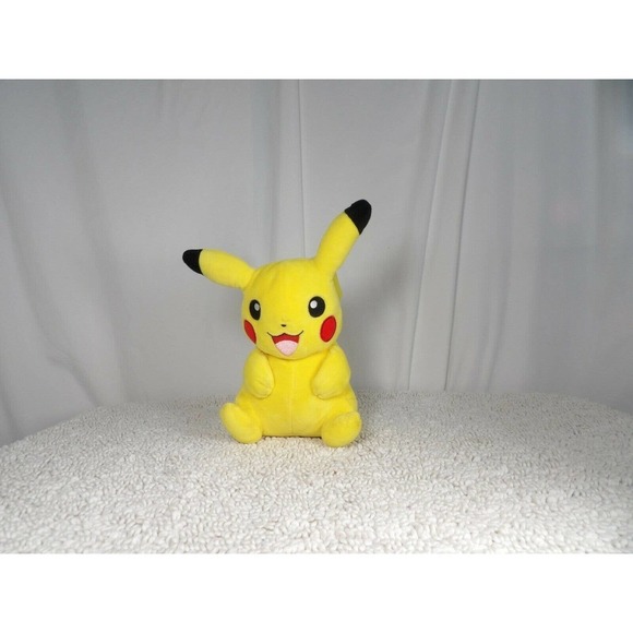 Unbranded | Toys | Pokemon Happy Smiling Pikachu Action Figure Plush ...